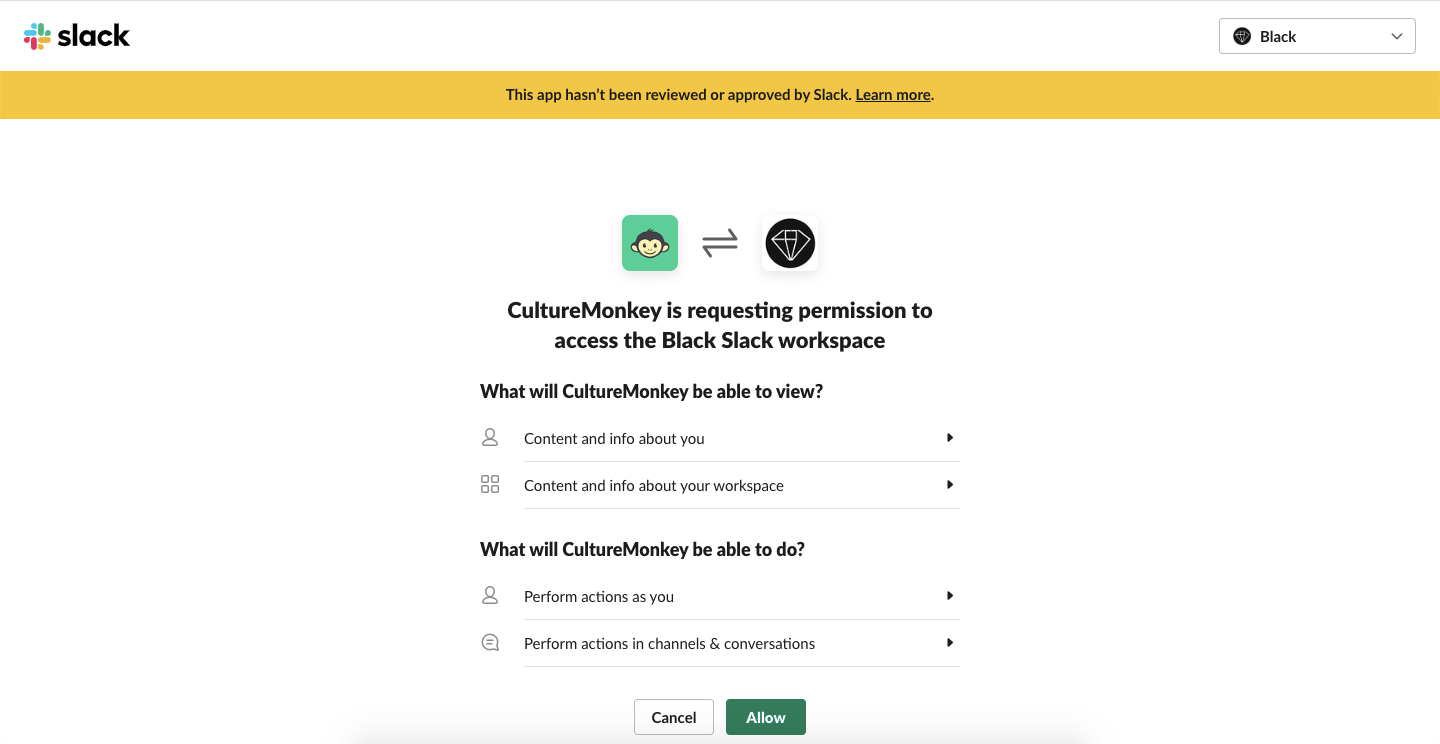 CultureMonkey and Slack integration: Automate your survey reminders ...