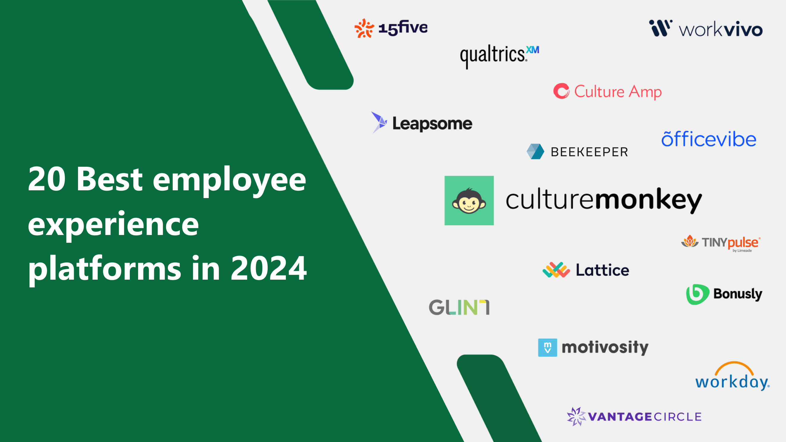 20 Best employee experience platforms in 2024