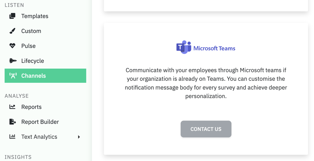 CultureMonkey and Microsoft Teams integration: To remind your employees