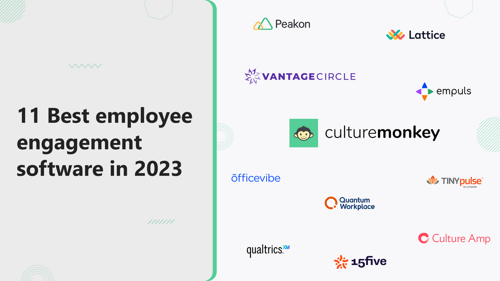 11 Best employee engagement software in 2023 | CultureMonkey