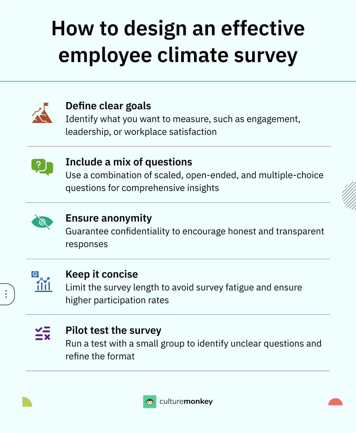 75+ Employee climate survey questions to help HR leaders build a ...