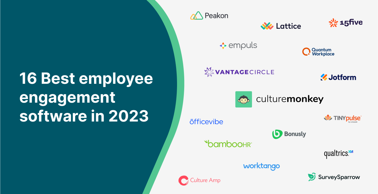 16 Best employee engagement software in 2023 | CultureMonkey