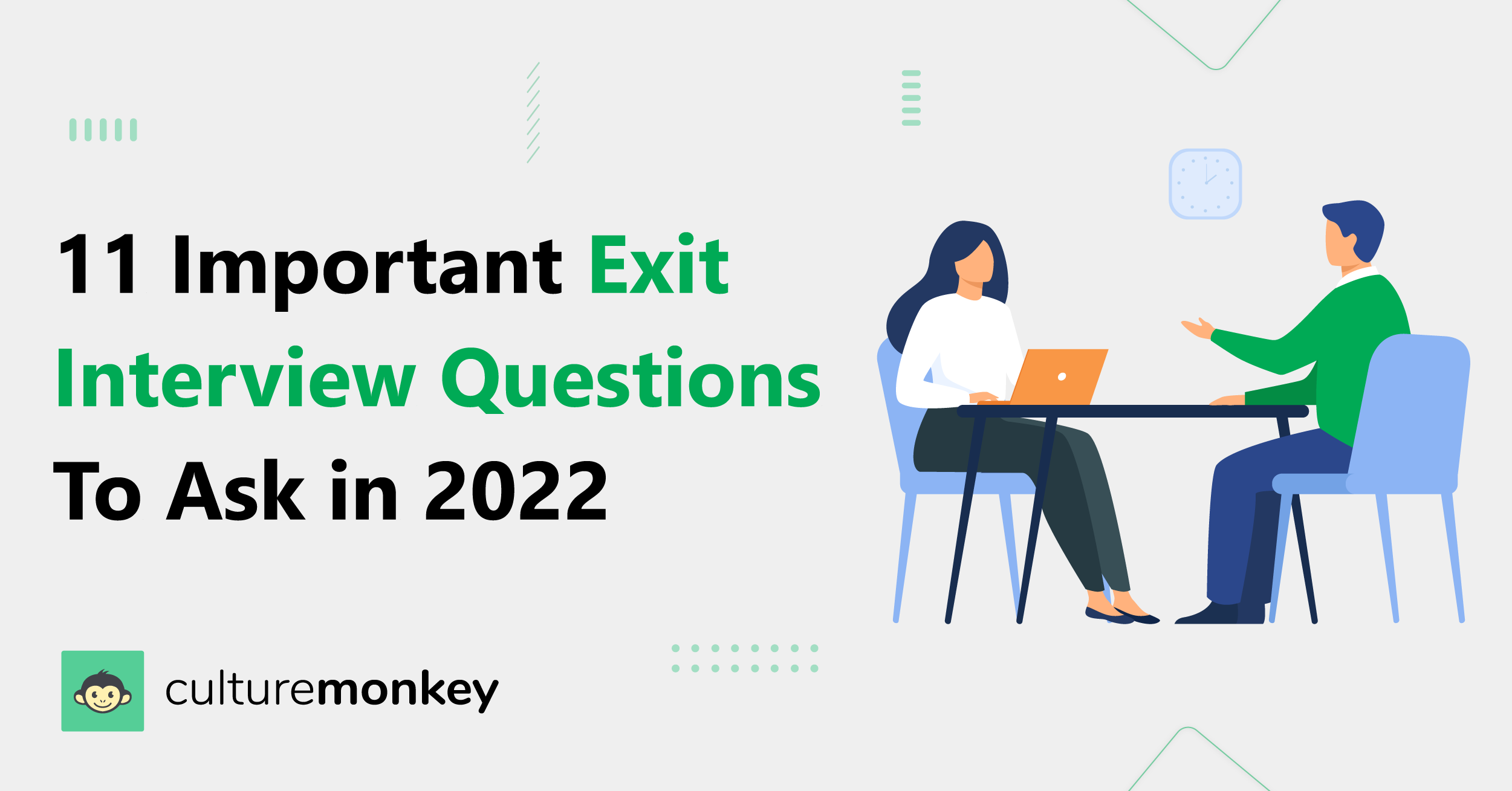 11 important exit interview questions to ask in 2022