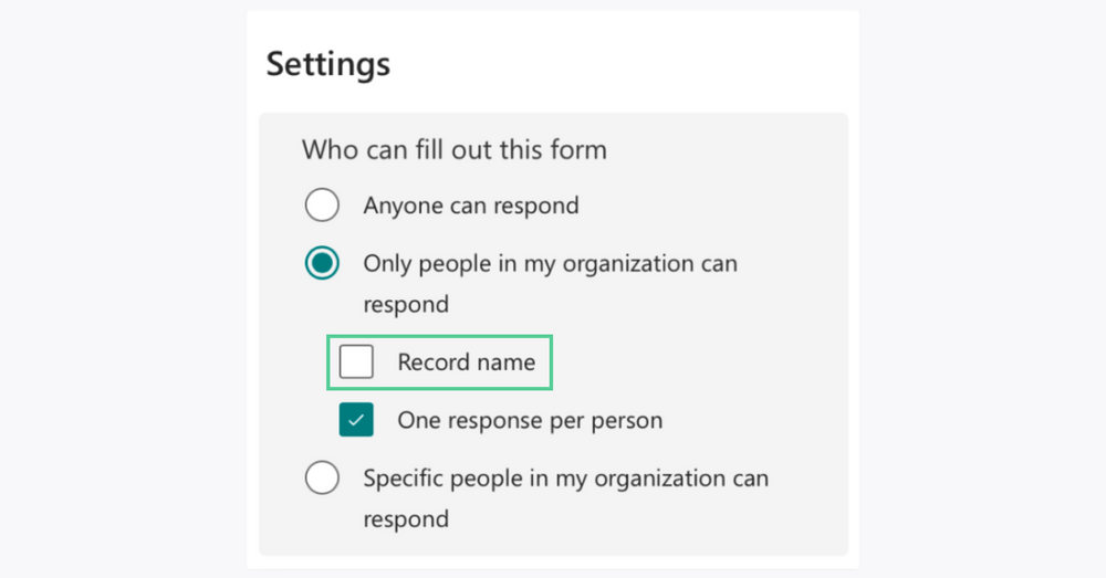 How to get anonymous employee feedback with Microsoft Forms?